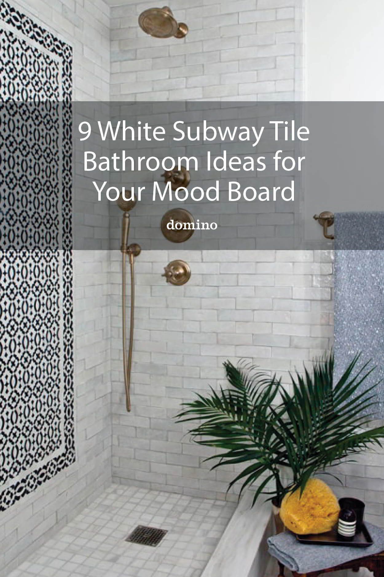 9 Ways To Refresh The Humble White Subway Bathroom Tile White Subway
