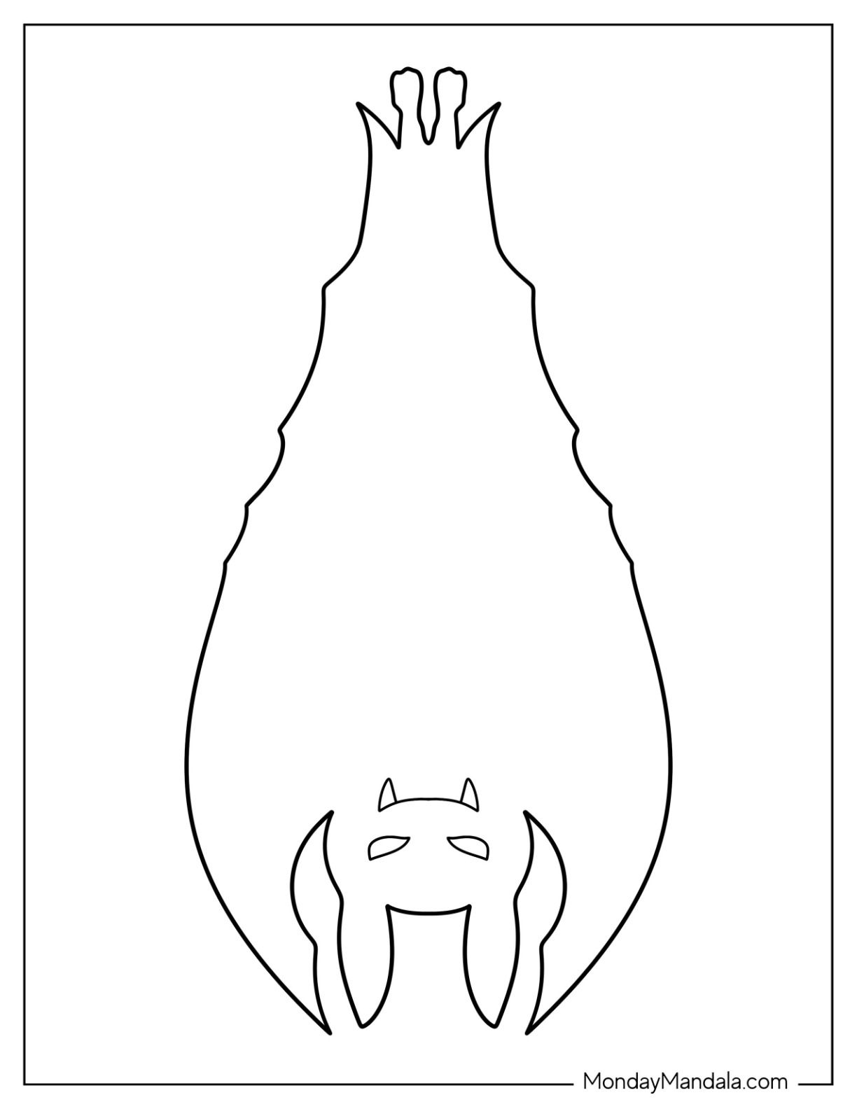 52 Bat Templates Free Pdf Printables Artofit
