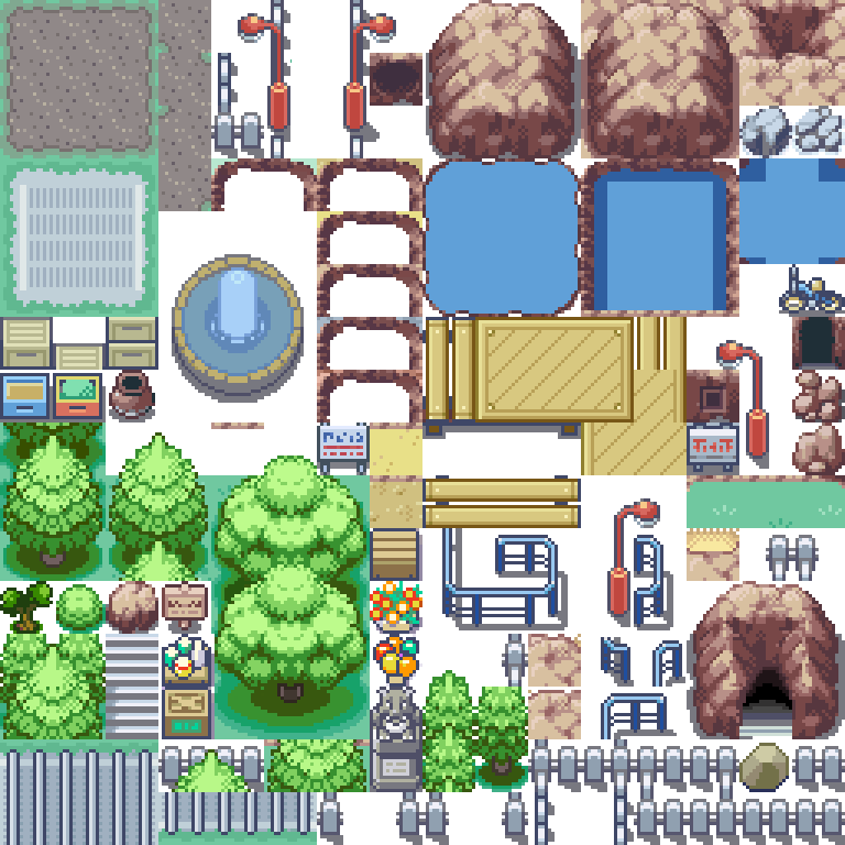Pokemon Assets For Rmmv Rpg Tileset Free Curated Assets For Your Rpg Maker Mv Games Pixel