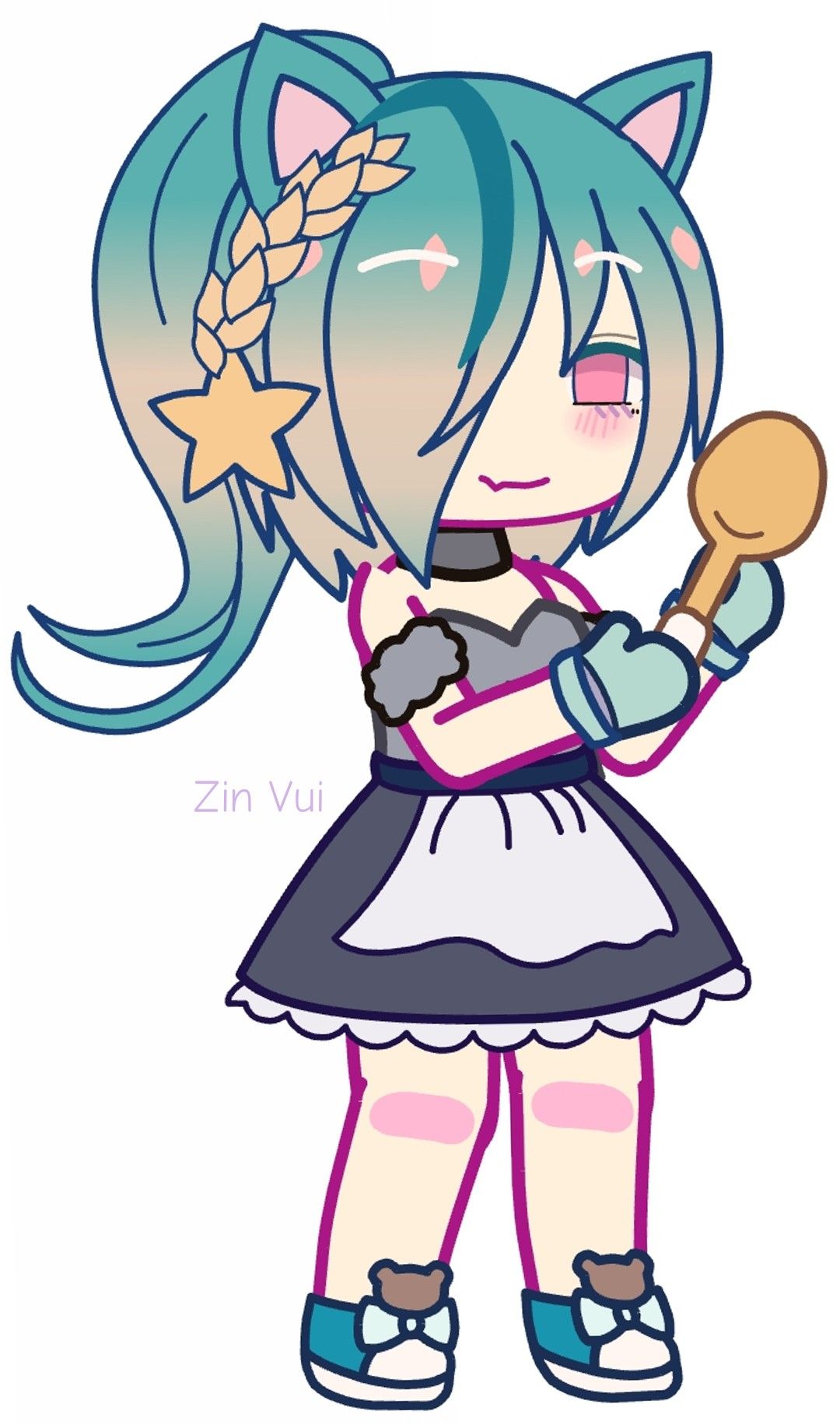 Gacha Oc By Me Uwo Character Design Club Life Aesthetic Anime