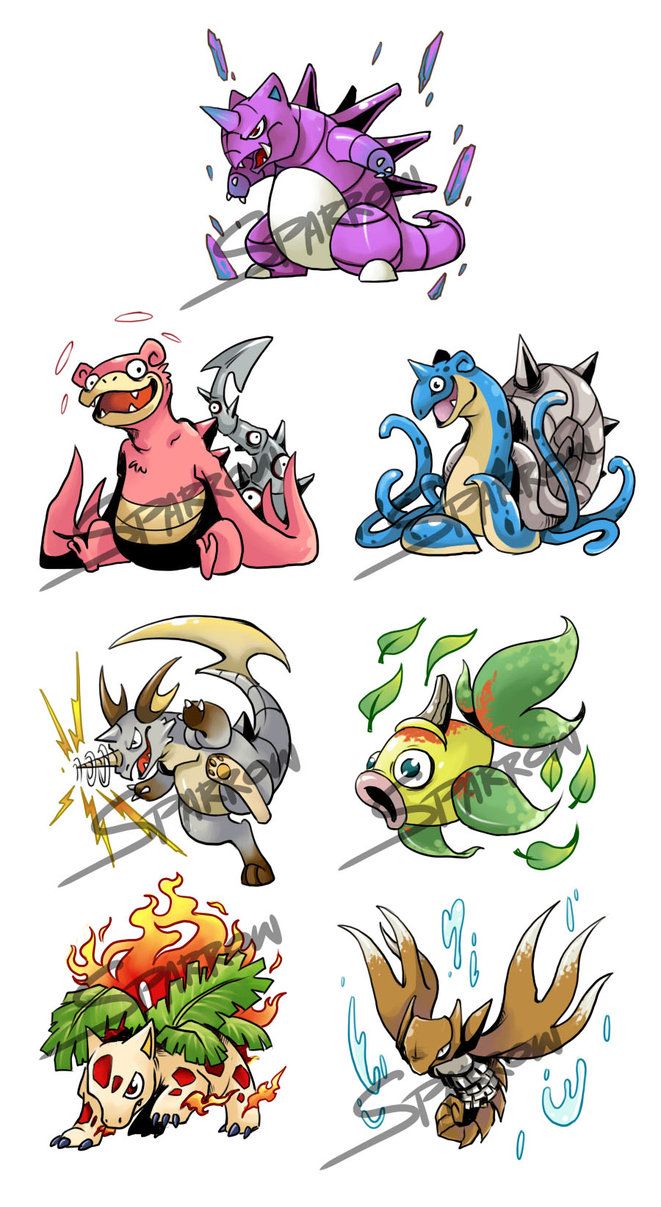 Close Auction Pokemon Fusion Set 6 Close By Darkdragonden On Deviantart Pokemon Fusion