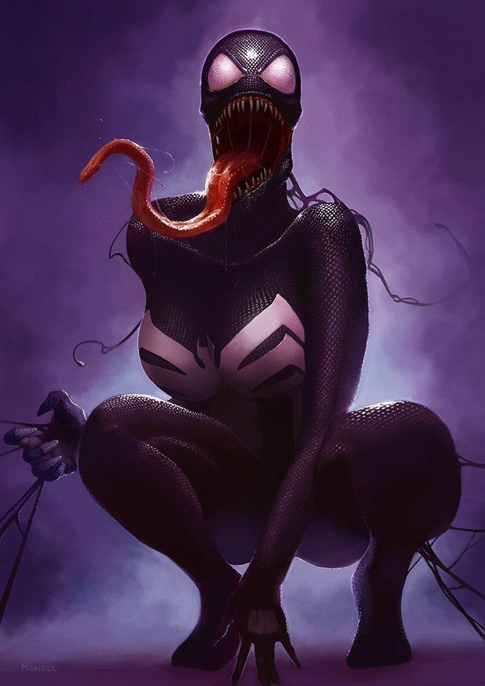 Sexy Venom Female Comics Spiderman Venom Comics Marvel Comics Art Anime Comics Spiderman