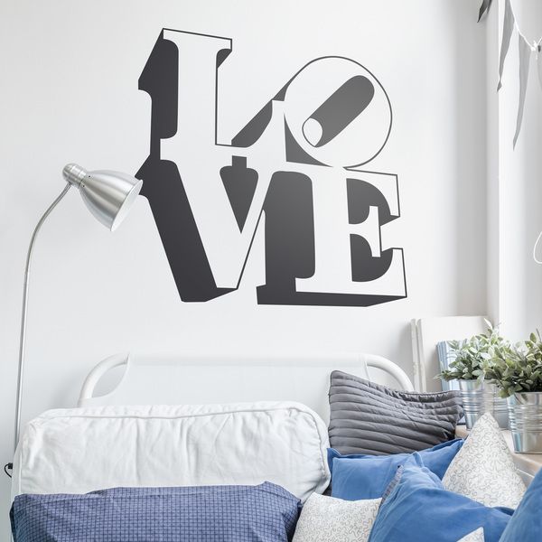 Vinilos Decorativos Love Design Letras Del Famoso Cartel De Nueva York Sanvalentin Valentin