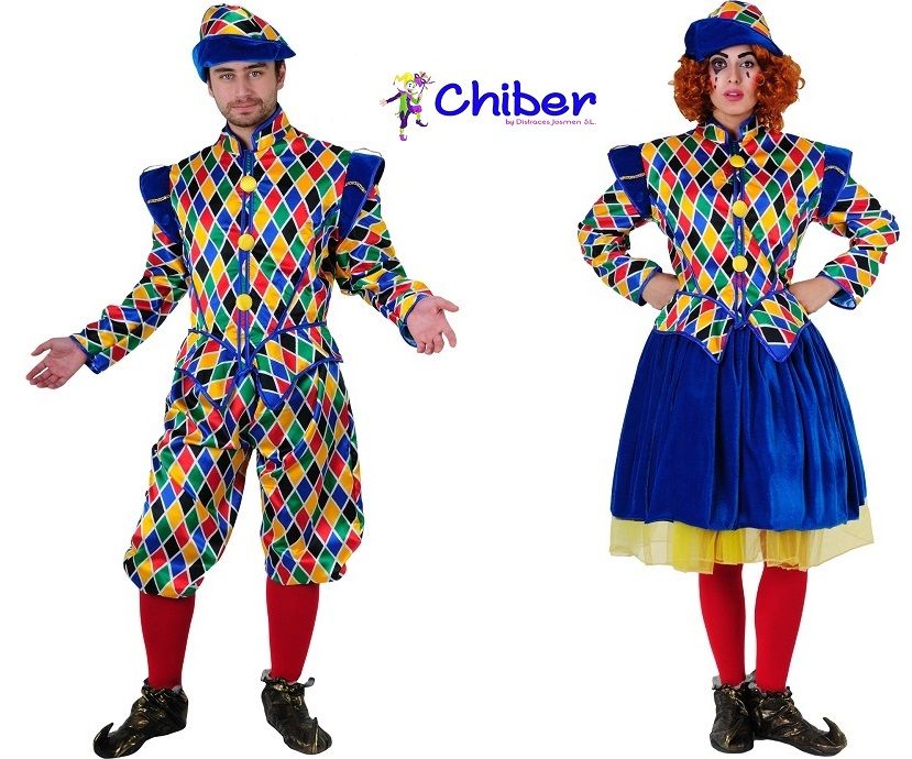 Disfraces De Arlequín Y Colombina La Comedia Del Arte Commedia Dell