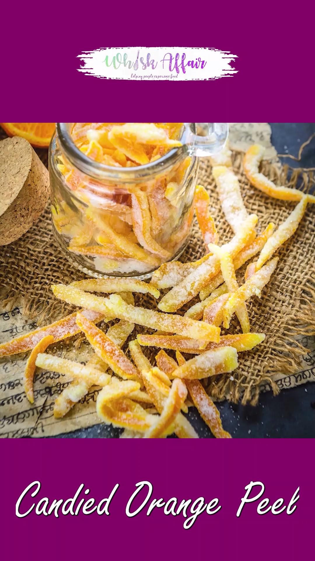 Candied orange peel video recipe – Artofit Candied orange peel video recipe – Artofit