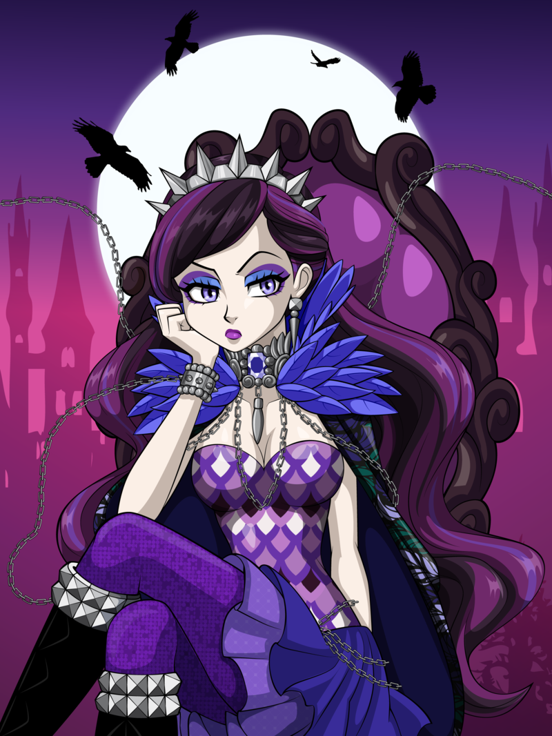 Raven Queen By Sparks220stars On Deviantart Raven Queen Queen Anime Queen Drawing