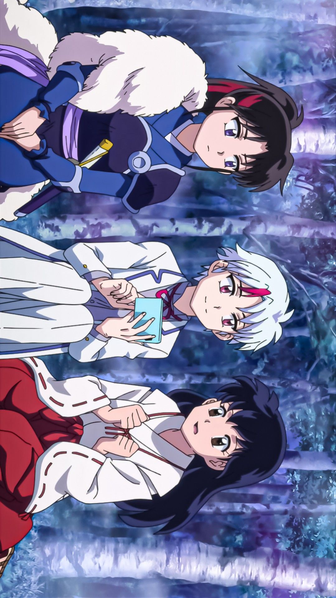 Setsuna X Towa X Kagome ๐บ Wallpaper Anime