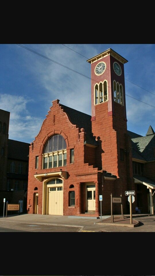 Hancock City Hall Upper Peninsula Ferry Building San Francisco Michigan