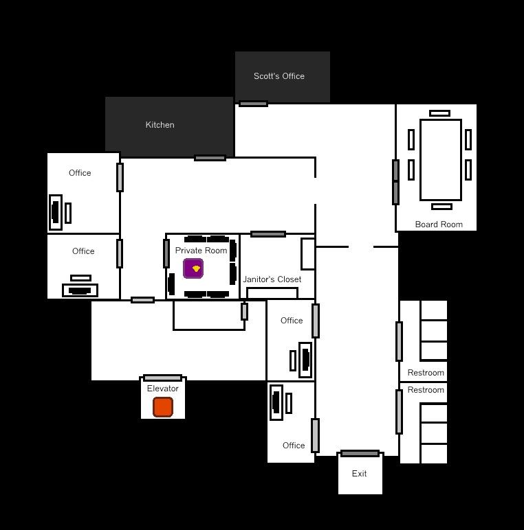 Pin By Artistmcoolis On Fnaf Fan Made Map Layout Minecraft Build Idea Map Layout Map Layout