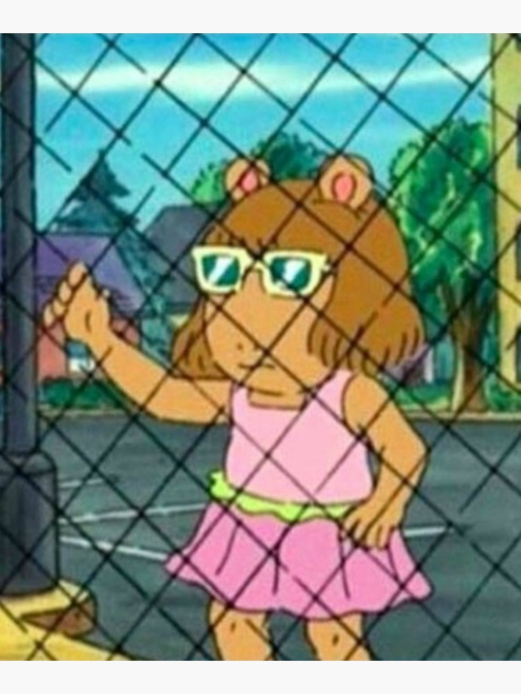 Dw Arthur Sticker For Sale By Dancingmandy96 Arthur Meme Dw Arthur Meme Stickers