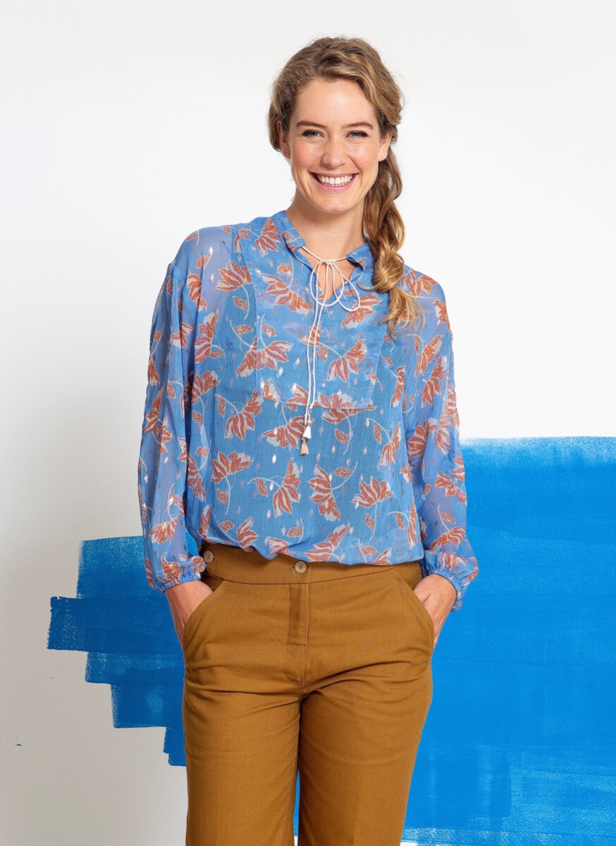Knipmode 0222 - 21 - Blouse | zelfmaakmode patronen online | Женские ... Knipmode 0222 - 21 - Blouse | zelfmaakmode patronen online | Женские ...