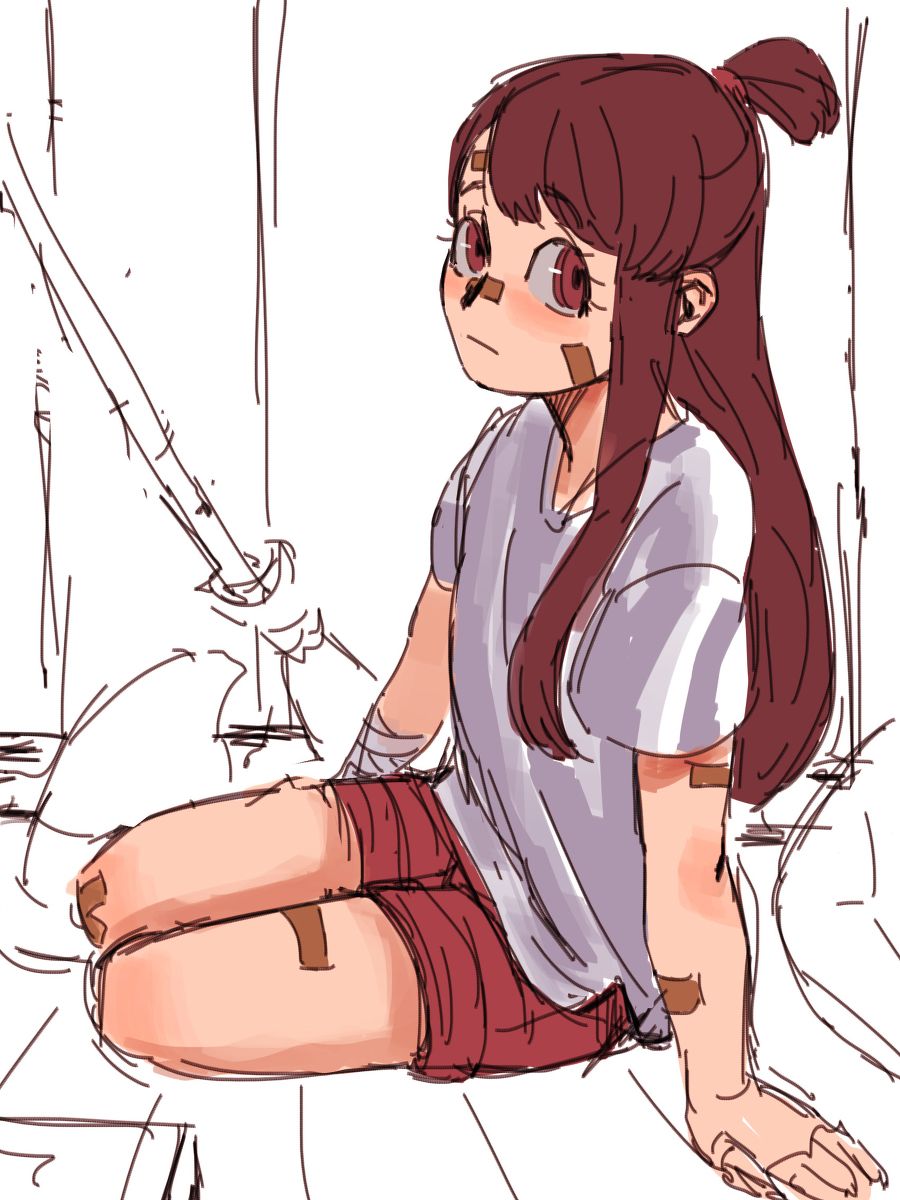 Akko Kagari Atsuki Lwa Anime My Little Witch Academia Little Witch Academy Fanart Art