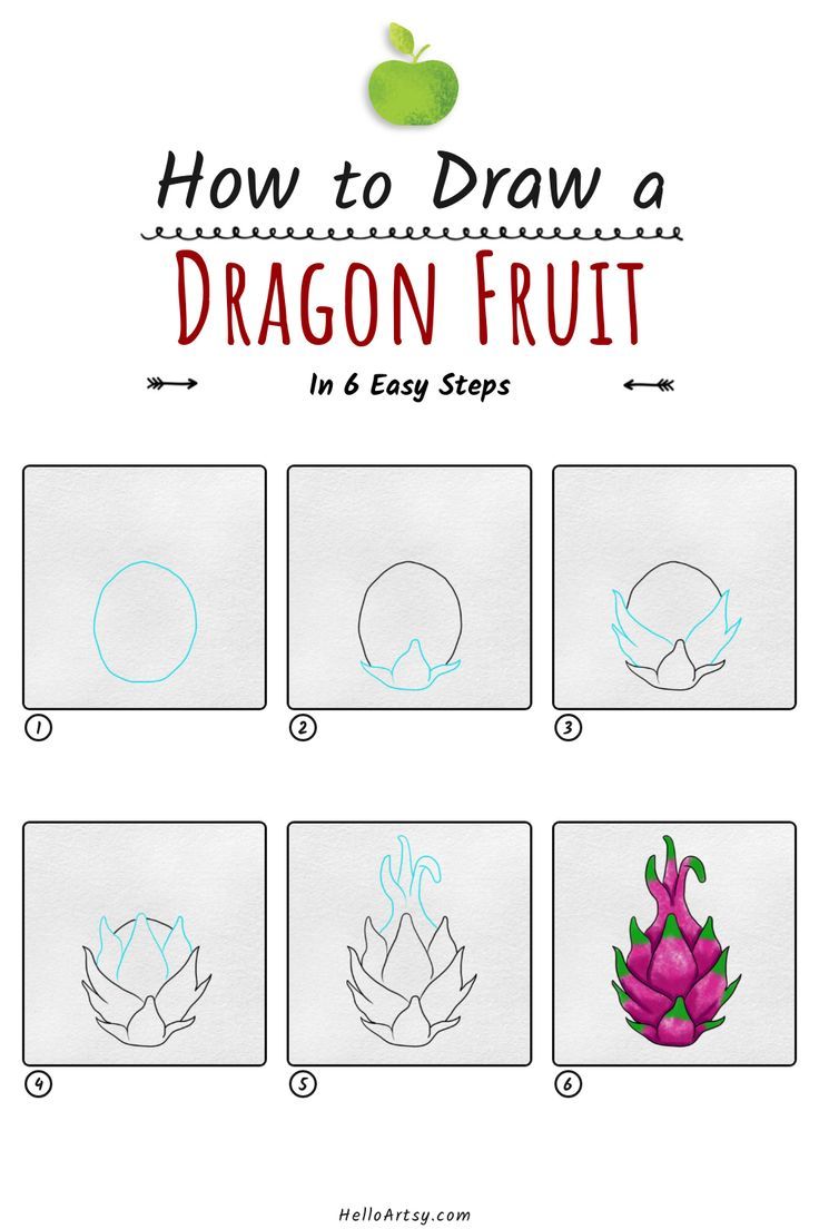 How to draw dragon fruit – Artofit How to draw dragon fruit – Artofit