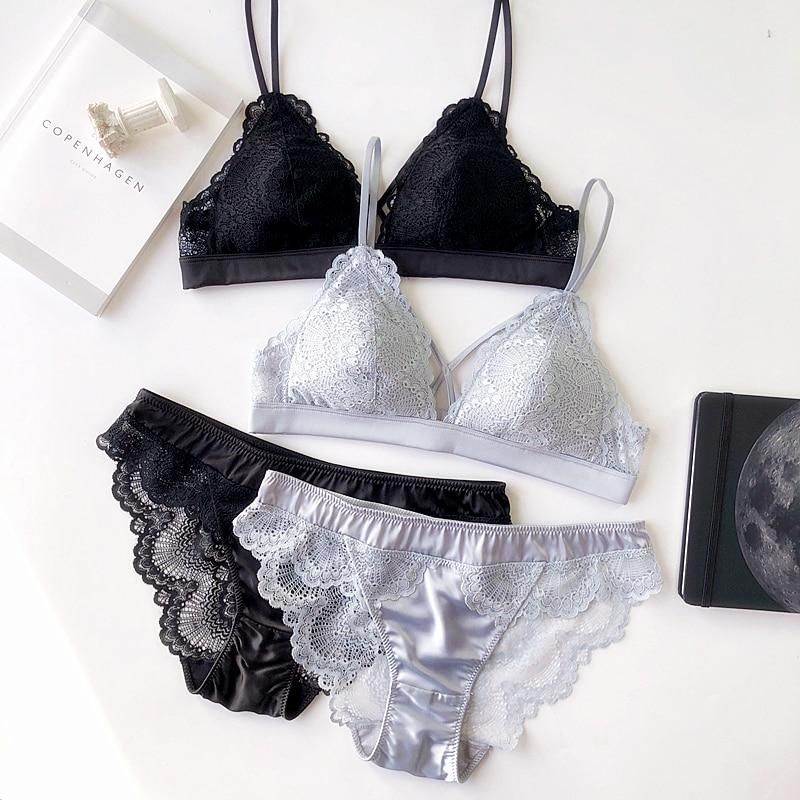 Cotton Women Underwear Sets High Quality Bras Intimate Bras Lingerie
