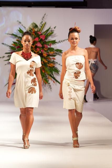 Fiji Fashion Week Island Fashion Polynesian Dress Island Dress