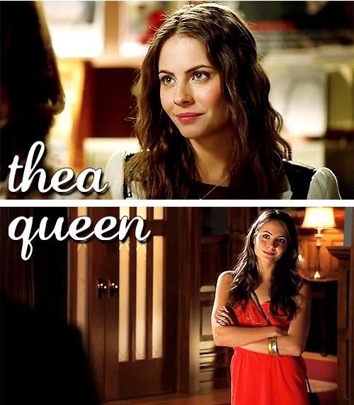 Arrow Thea Queen ♥ Thea Queen Thea Arrow