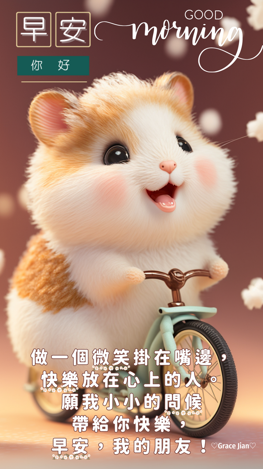 做一個微笑掛在嘴邊,快樂放在心上的人。願我小小的問候帶給你快樂,早安,我的朋友!