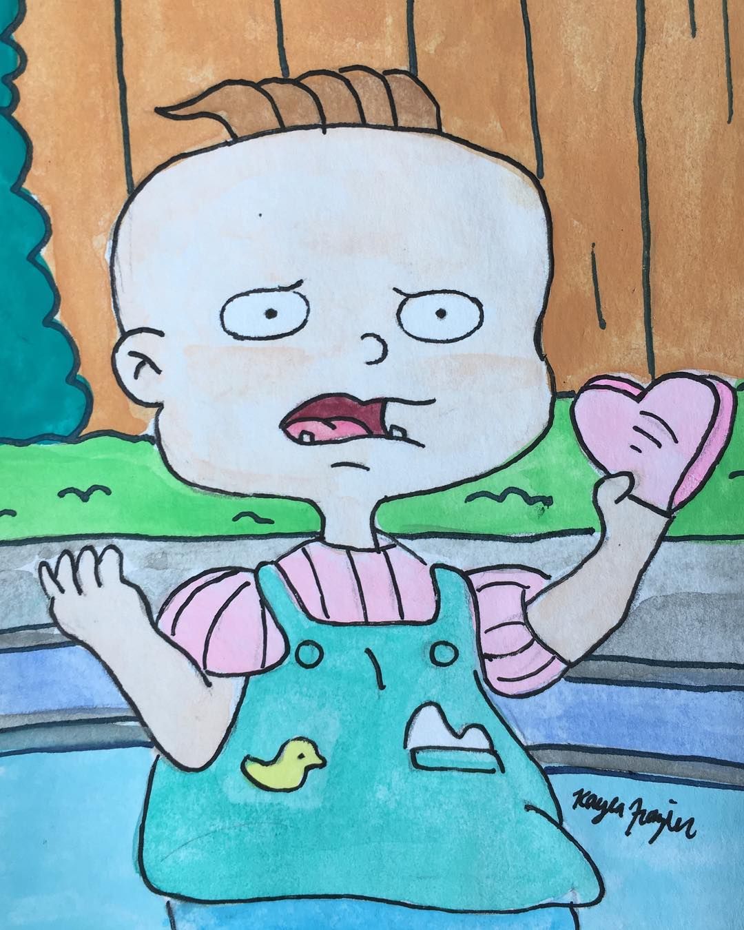 Hey How Come Were Eattin Cookies Shaped Like Our Butts” I Love Phil 😂💕 Rugrats Rugratsart