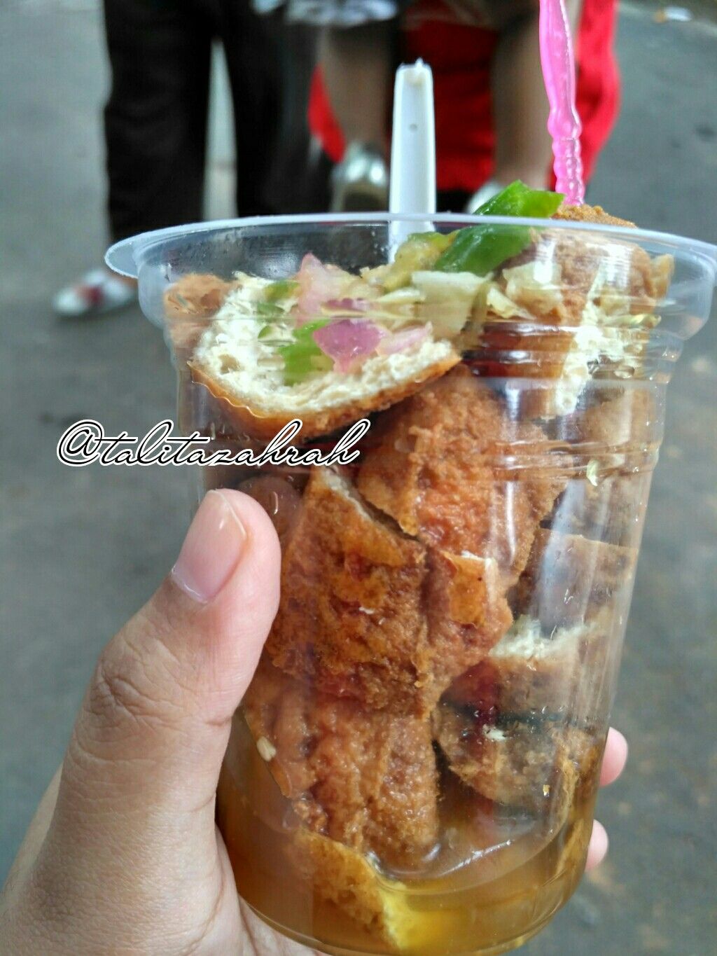 Tahu Gejrot One Kind Of Street Food In Indonesia Tahu Gejrot Is