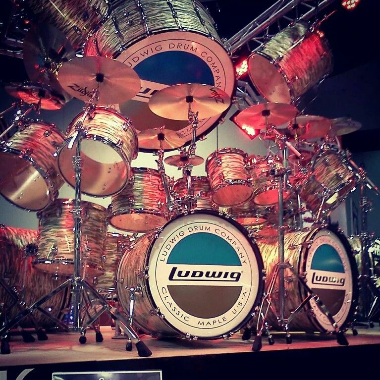 Ludwig Double Bass Drums Drum And Bass Drum Kits