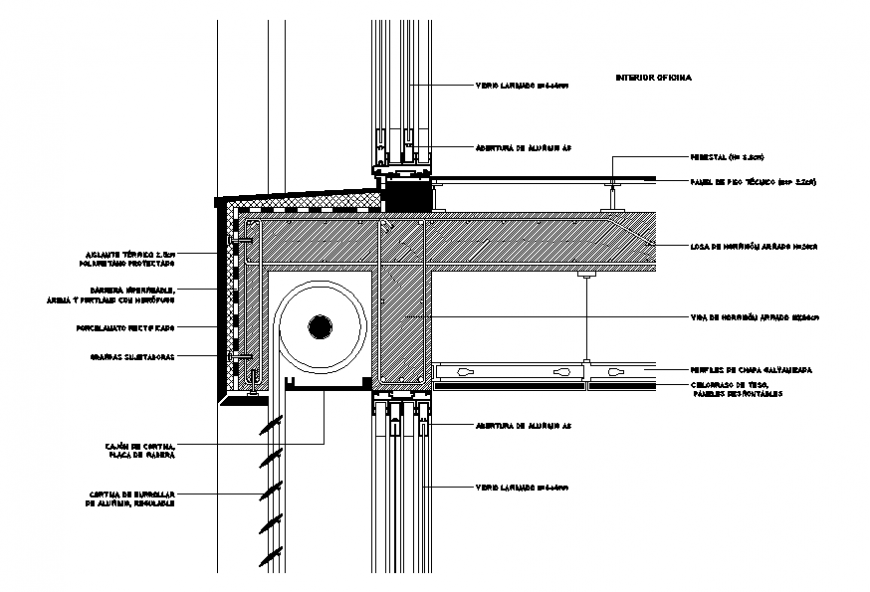 Curtain Wall Up And Open Construction Cad Drawing Details Dwg File Artofit
