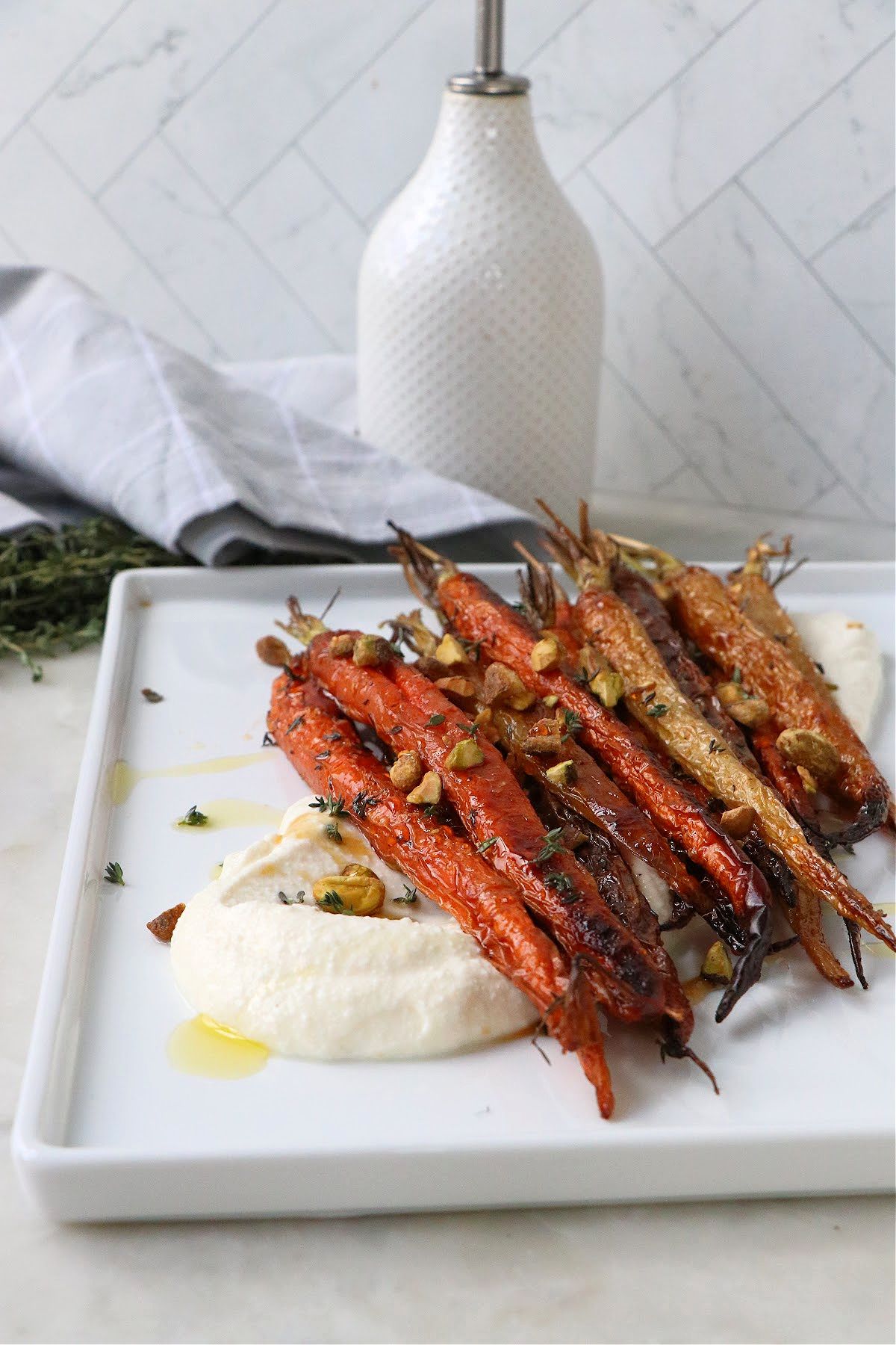 Roasted Carrots With Whipped Ricotta And Hot Honey Artofit