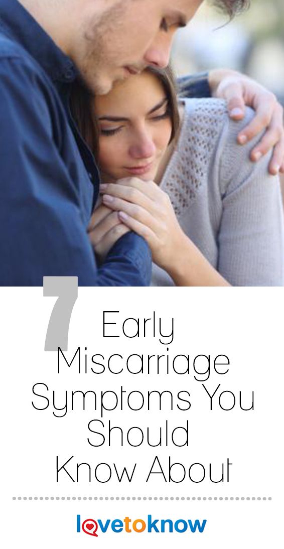 7 Early Miscarriage Symptoms You Should Know About Artofit