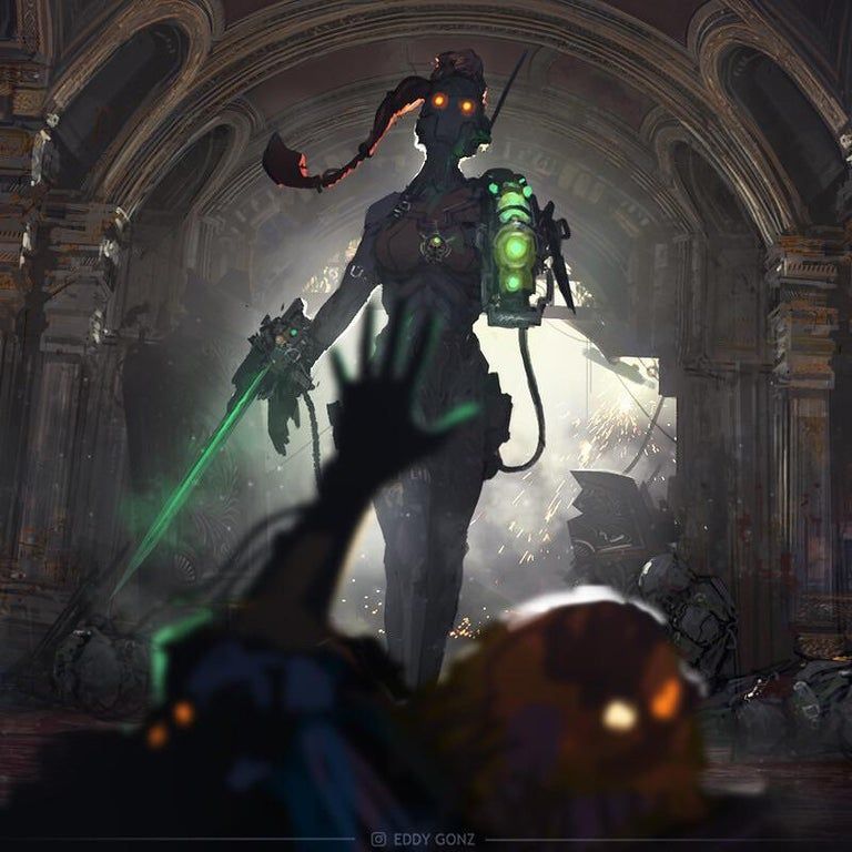 Callidus Assassin By Eddy Gonzalez Davila Warhammer40k Warhammer 40k Artwork Warhammer