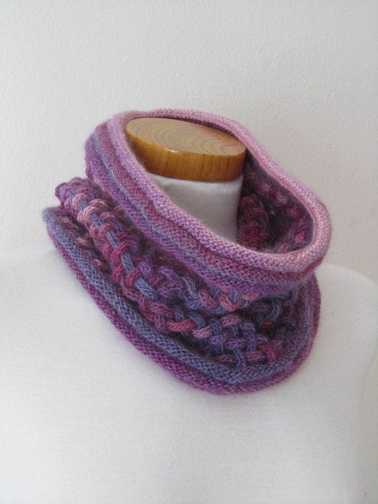 I Cord Cowl Spool Knitting French Knitting Cowl Knitting Pattern