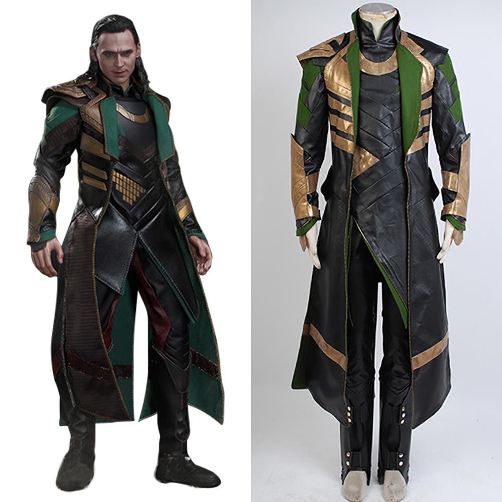 Barato Conjuntos Inteiros De Thor The Dark World Loki Cosplay Traje