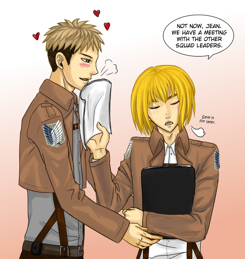 Jean X Armin Shingeki No Kyojin Милые рисунки Аниме Рисунки