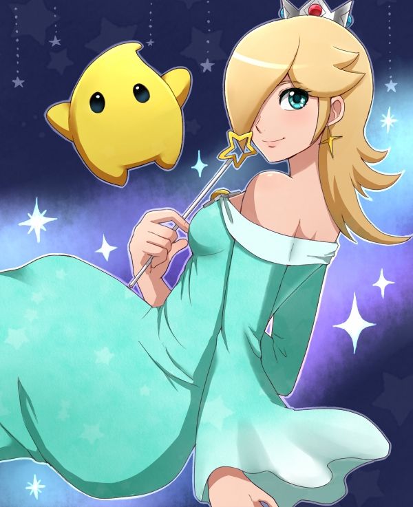 Rosalina And Lumma Super Mario Art Super Mario Galaxy Super Mario Bros