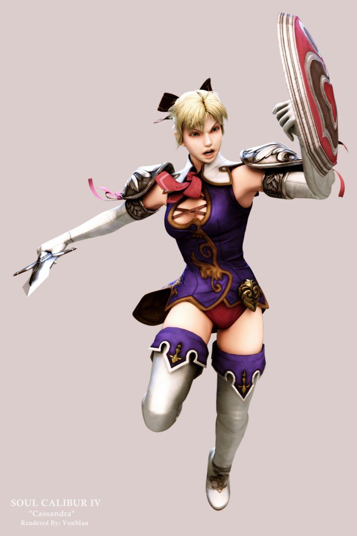 Soul Calibur Iv Cassandra Render By Rebelgamer86 On Deviantart Soul