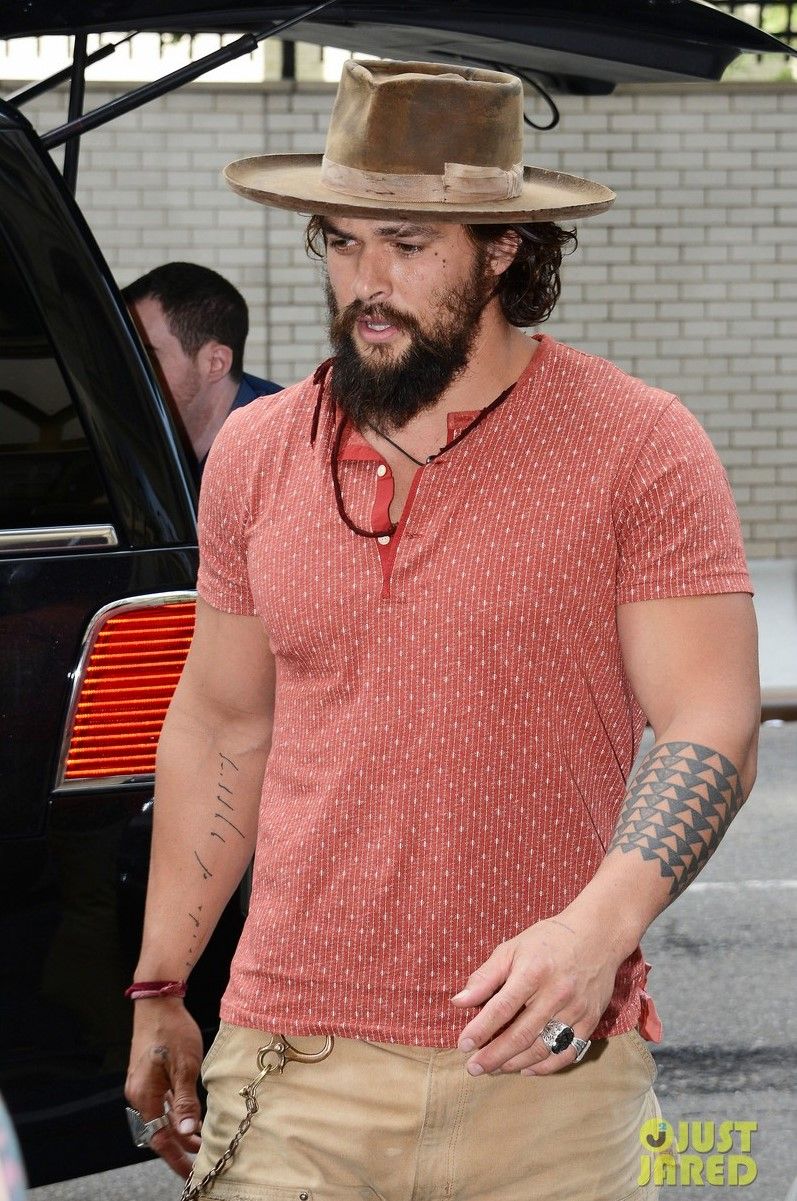 Jason Momoa Hat Men Outfit Jason Momoa Khal Drogo Jason Moma Jason Momoa Shirtless Jason