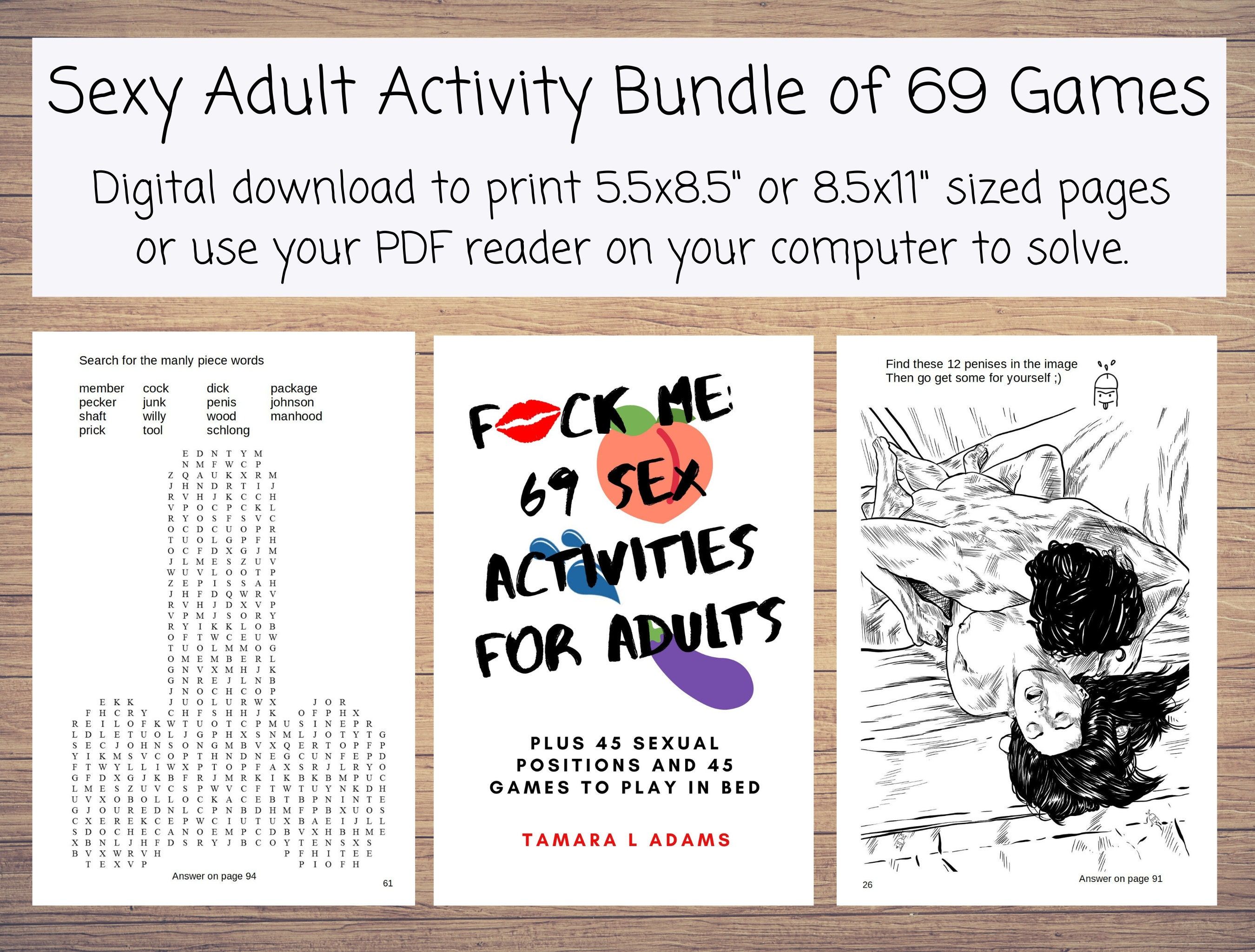 69 Sexy Activities For Adults 45 Sexual Positions And 45 Sex Games Naughty Activities Crude