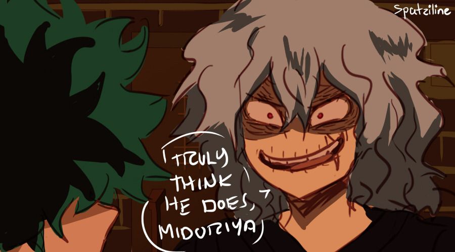 Spatziline — Weakness… Of Course This Is The Villain Deku Au