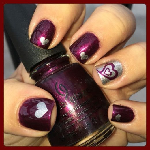30 Romantic Diy Valentines Day Nail Art Designs To Set Pulses Racing