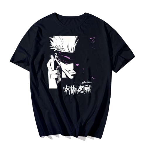 Jujutsu Kaisen Gojo Satoru T Shirt L Mens Tshirts Boxing T Shirts