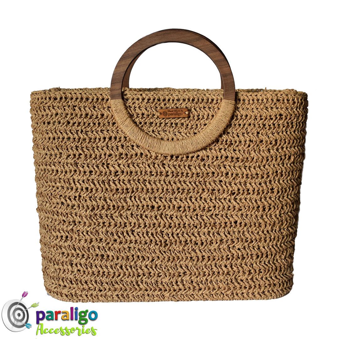 Ψάθινη τσάντα πόλης παραλίας Straw Bag Acessories Accessories