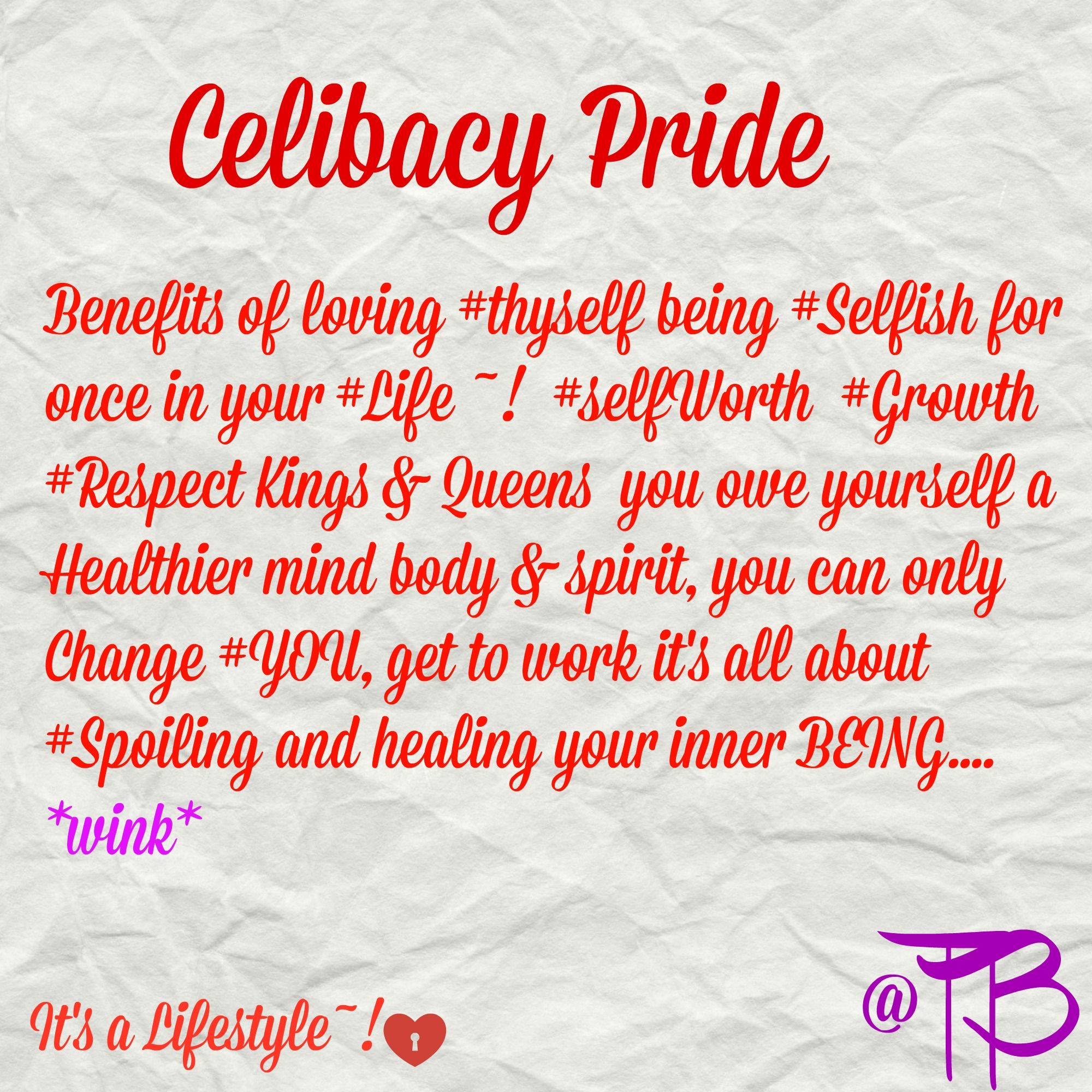 Celibacy Pride Were Coming Out Have You Taken The Vow Add To Your Bucket List