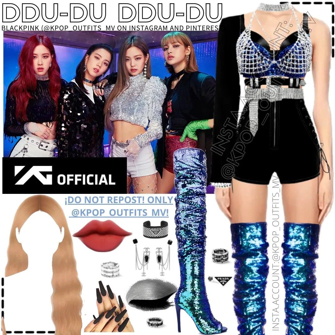 Blackpink Ddu Du Ddu Du Mv Inspired Outfit 2 Kpopoutfitsmv On Instagram Ropa Kpop