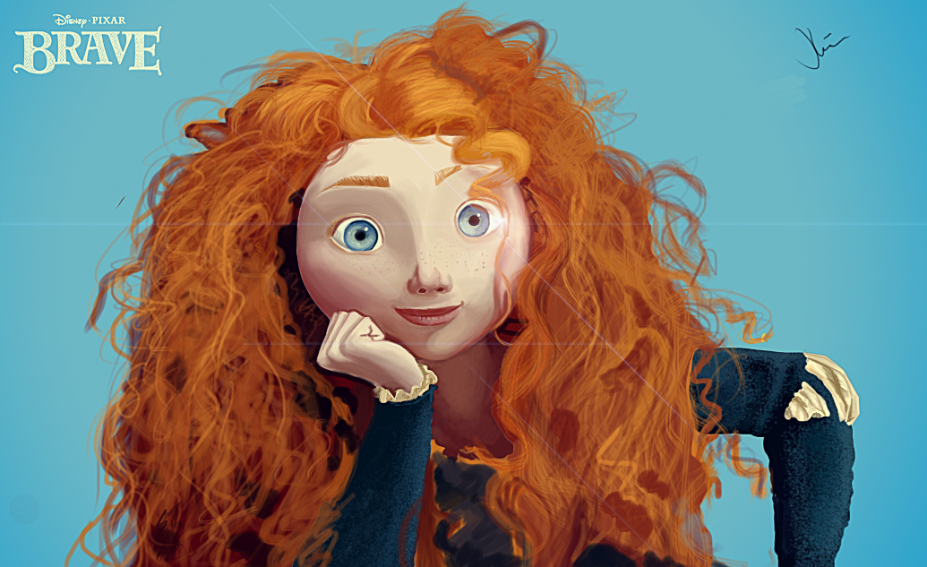 Disney Merida Deviantart Disneys Brave Merida By 1stylz Disney Princess Merida Disney