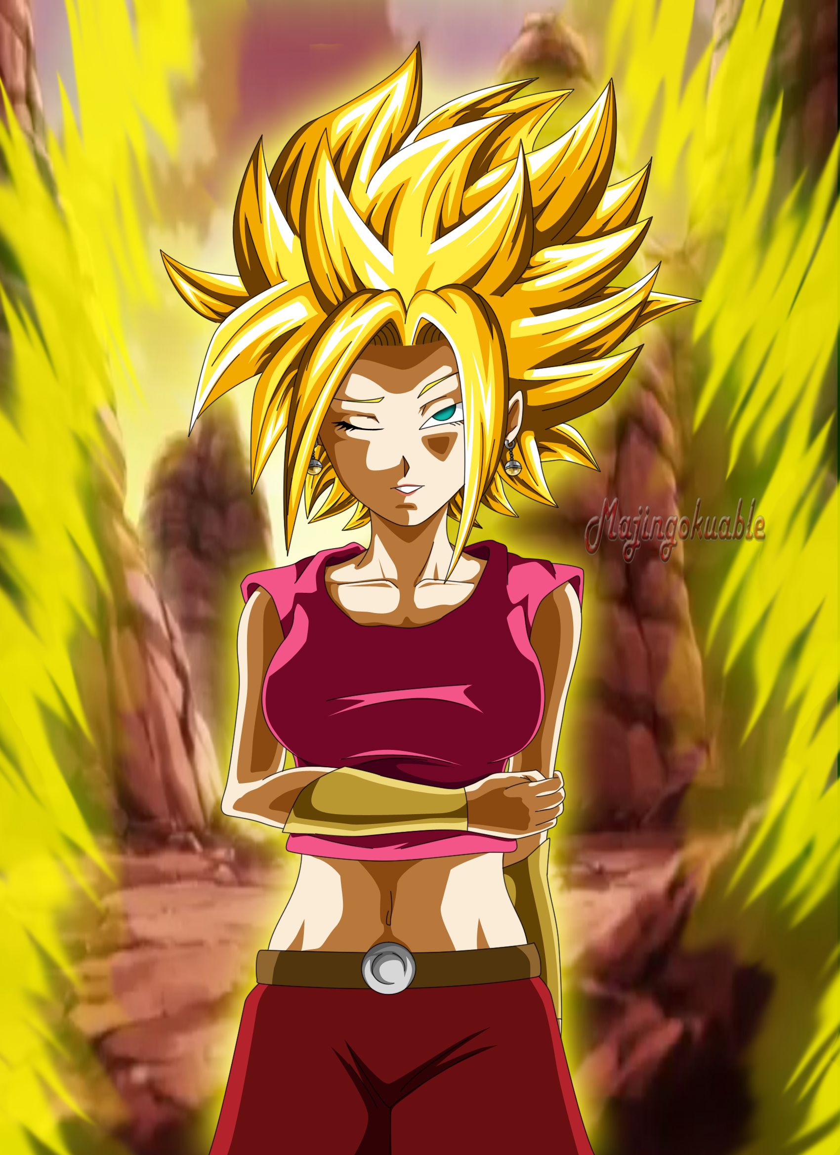 Son Goku Caulifla And Kale Dragon Ball And More Hot Sex Picture