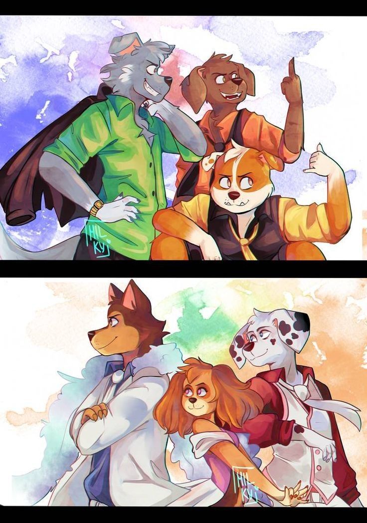 Paw Patrol Imágenes Arte De Historietas Dibujos Bonitos Lobo Peludo