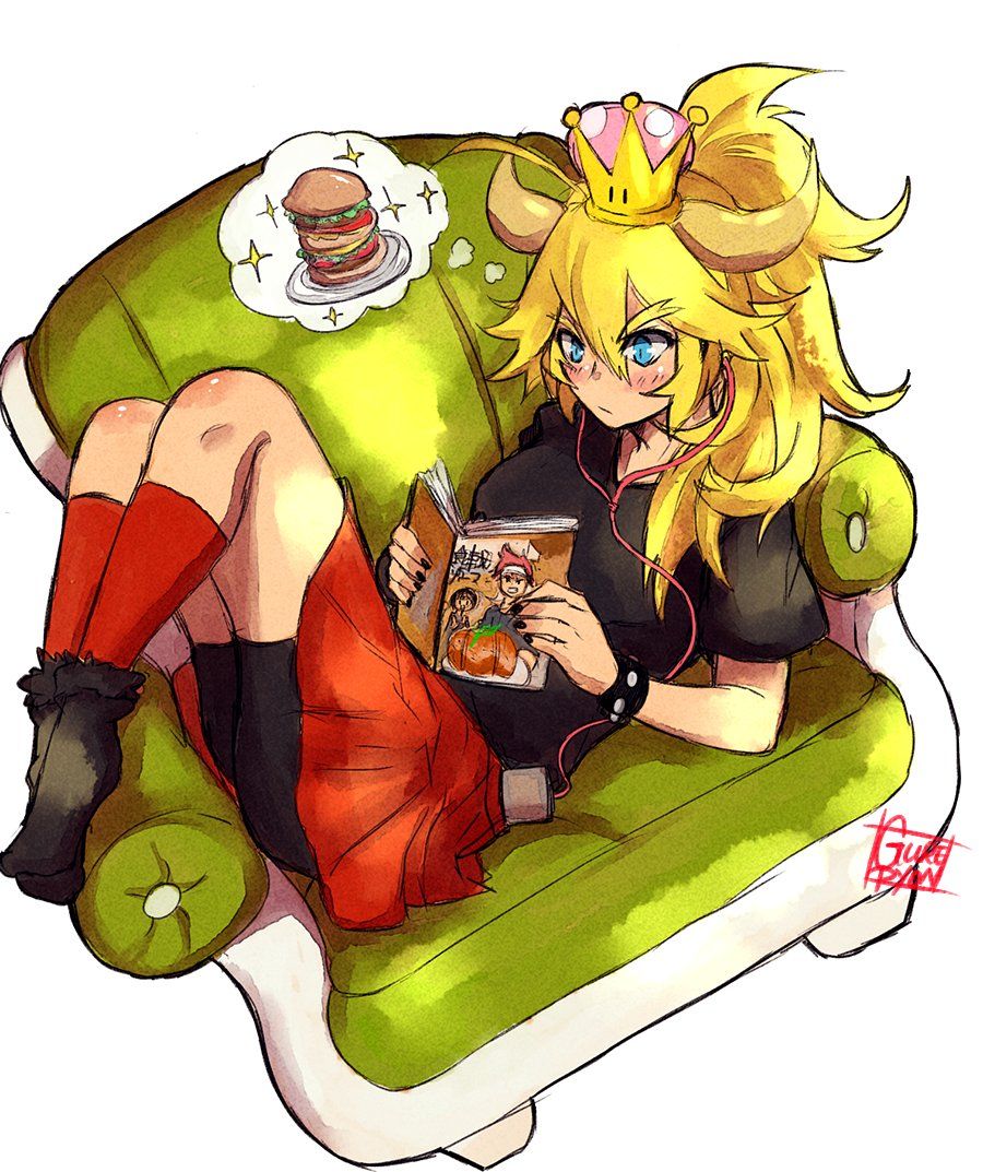 Bowsette Cerca Su Twitter Drawing Sketches Drawings Sketching Nintendo Sega Paper Mario