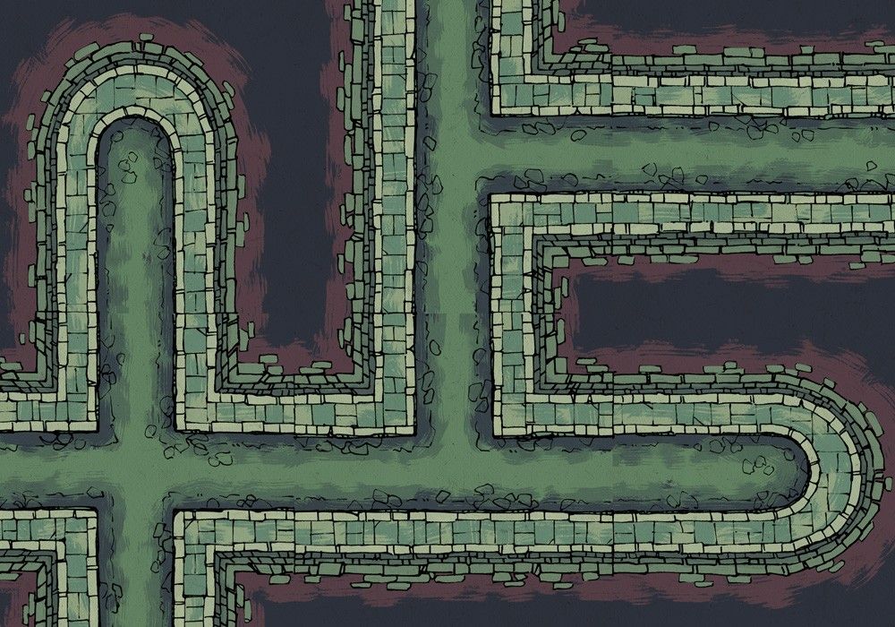 Sewer Map Assets Rpg Map Assets With Art By 2 Minute Tabletop Map