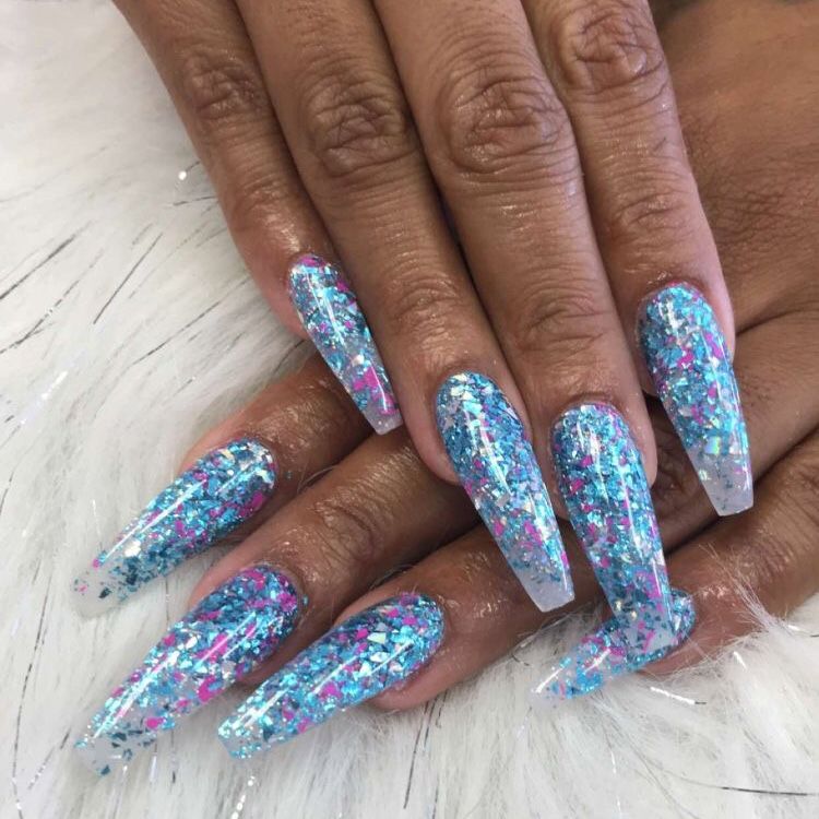 Themeanestwitch Nails Trendy Nails Long Acrylic Nails