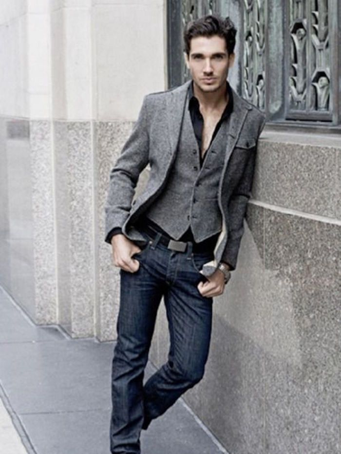 Tenue De Soirée Homme Du Style De Jour Comme De Nuit Mode Casual Dressy Casual Casual Style