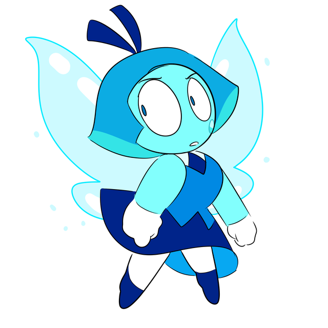 Space Rock Smol Crystal Gems Owl House Steven Universe Aquamarine