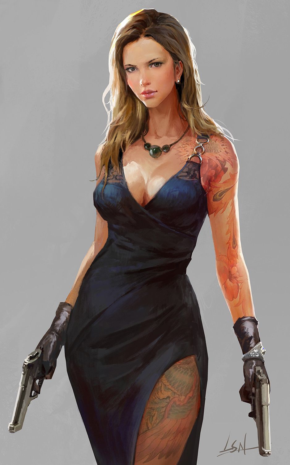 Artstation Works132 Song Nan Li Arte Sexy Pin Up Fantasy Art Women Fantasy Girl Fantasy